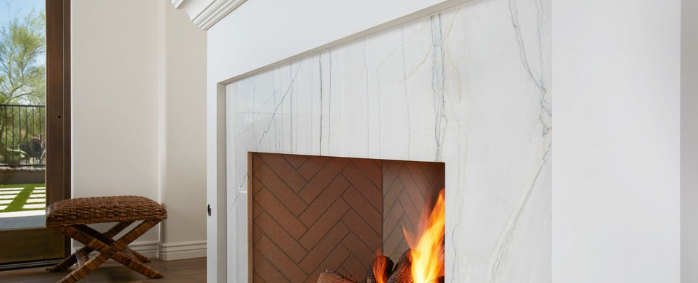 Calacatta Quartzite Countertop | Level 6 | 130×79 | Home Vision Studio