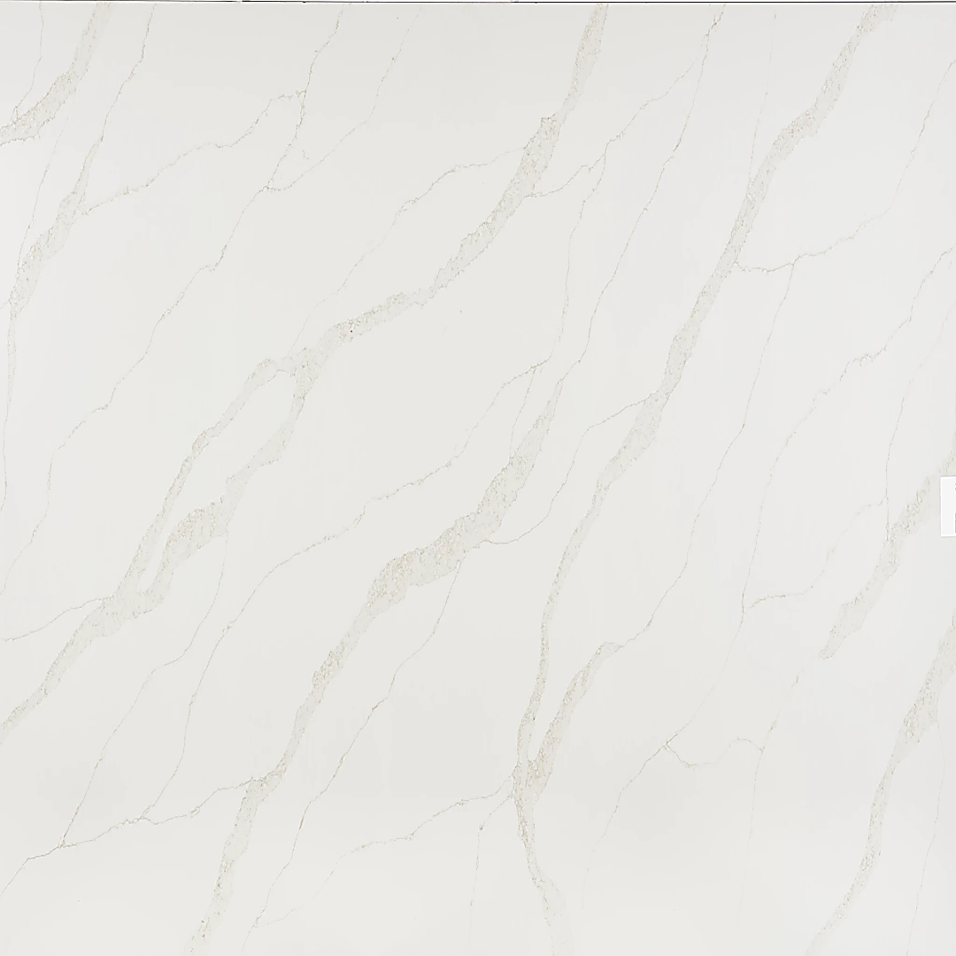 Serene Quartz Slab | Marble-Look White Quartz Countertops | Home Vision ...